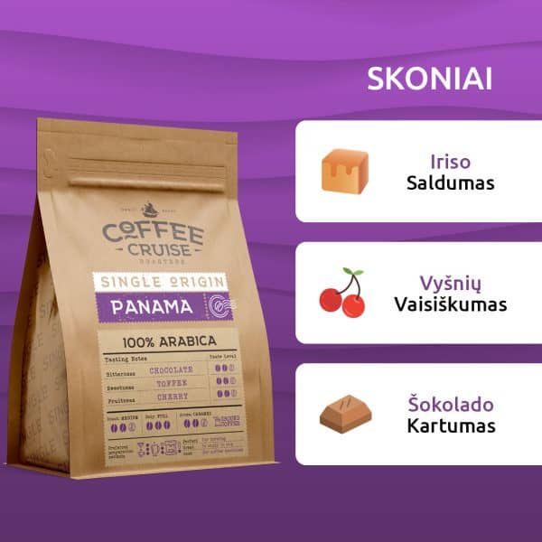 Malta kava Coffee Cruise PANAMA 250g (Limited edition) - Coffeeloft